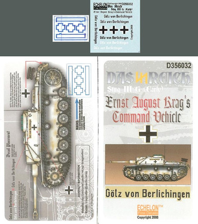 EFDD356032 - Echelon Fine Details 1/35 Stug III Ausf.G Command Vehicle ...