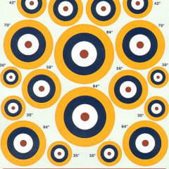 EXDX48032 - XtraDecal 1/48 RAF Roundels Type A1