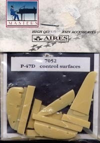 ARS7052 - AIRES Model Hobby 1/72 P-47D Control Surfaces