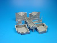 ARS2030 - AIRES Model Hobby 1/32 Su-27 Flanker B Wheel Bays - For ...