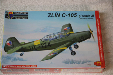 KPM0021 - Kovozavody Prostejov 1/72 Zlin C-105 Early Version