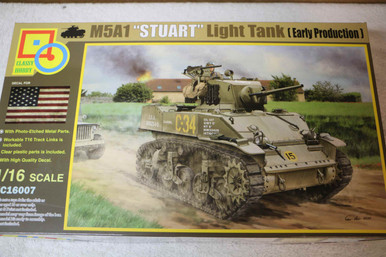 CLHMC16007 - Classy Hooby 1/16 M5A1 Stuart Early Production