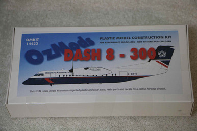 OZMOMKIT14423 - OZMODS Models 1/144 DHC Dash 8-300 British Airways
