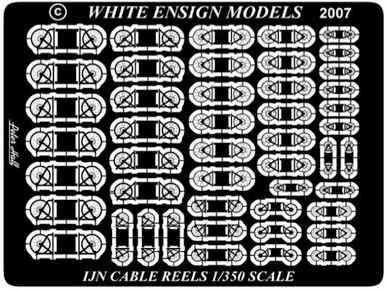 WHIPE35103 - White Ensign Models 1/350 IJN Cable Reels