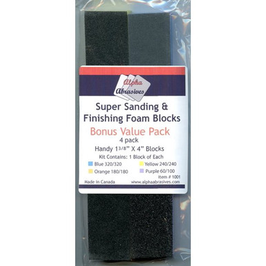 AAB1001 - Alpha Abrasives Foam Sanding Blocks
