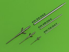 MSMAM48065 - Master Model 1/48 MiG-21U,US,UM (Mongol) Pitot Tube