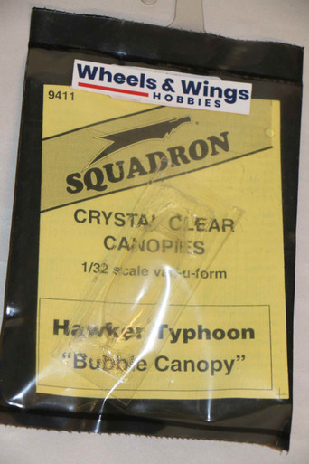 SQU9411 - Squadron Signal 1/32 Hawker Typhoon Bubble Canopy
