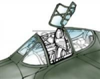 SQU9113 - Squadron Signal 1/72 Lockheed P-38J Canopy