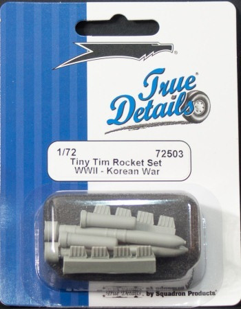 TRU72503 - True Detail 1/72 Tiny Tim Rocket set WWII-Korean War