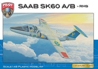 PIL48A005 - Pilot Replicas 1/48 SAAB SK60 A/B RM9 - Wheels & Wings Hobbies