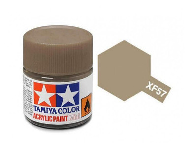 TAMXF57 - Tamiya - Flat Buff Acrylic - 10mL Bottle