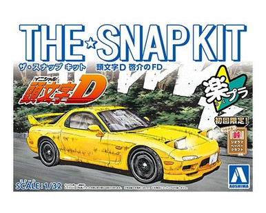 AOS065501 - Aoshima 1/32 Initial D Keisuke's FD SNAP KIT - Wheels ...