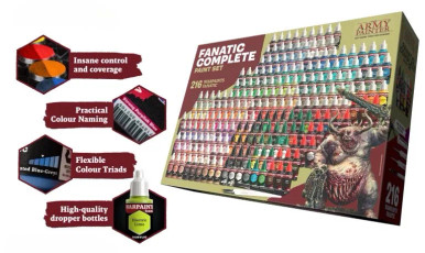TAPWP8070 - Army Painter Warpaints Fanatic Complete Paint Set - Wheels ...