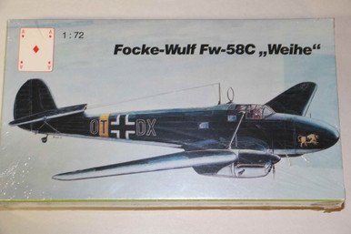 KARAM-02.72 - Karo-As Modellbau Focke-Wulf Fw-58C Weihe - Wheels and ...