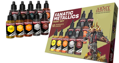 TAPWP8069 - The Army Painter Fanatic Metallics Paint Set - Wheels and ...