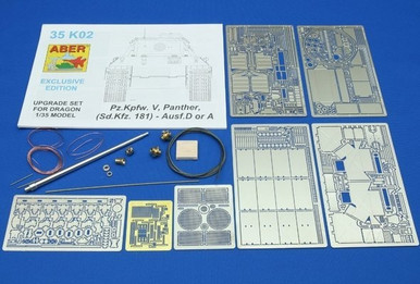 ABE35K02 - ABER 1/35 Panther A, D Super Detail Set