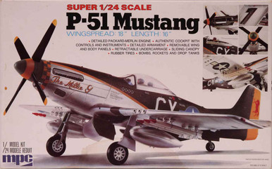 2-3505 - MPC 1/24 P-51 Mustang