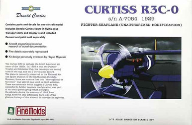 FJ-2 - Finemolds 1/72 Curtiss R3C-0 Fighter Seaplane unauthorized mod
