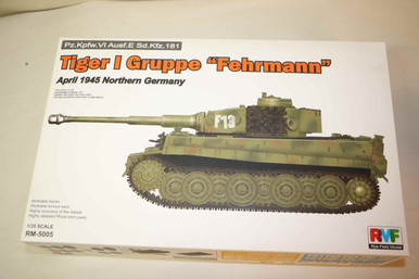 RM-5005 - Rye Field Model 1/35 Tiger 1 Gruppe "Fehrmann" Pz.Kpfw.VI ...