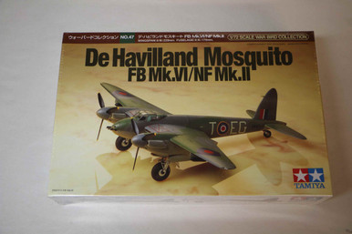 60747 - Tamiya 1/72 De Havilland Mosquito FB Mk.VI/NF Mk.II - PREOWNED