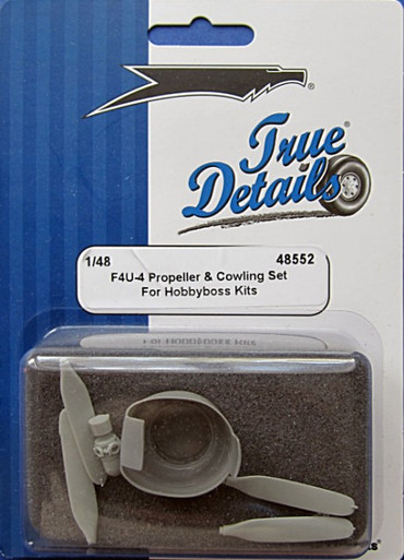 48552 - True Detail 1/48 F4U-4 Corsair - Propeller & Cowling Set