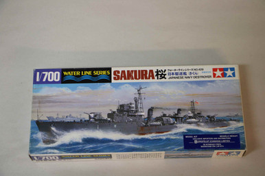 31429 - Tamiya - 1/700 Sakura IJN Destroyer PREOWNED