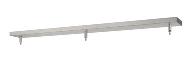 Multi Point Canopy 3 Light Ceiling Plate in Brushed Nickel (CP4403-BN ...