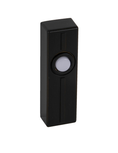 Surface Mount LED Lighted Push Button in Bronze (PB5013-BZ) - Isabelle ...
