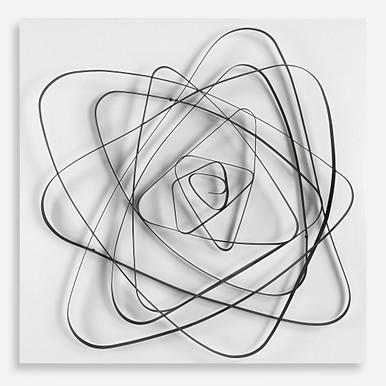 Nucleus Metal Modern Wall Decor (04309) - Isabelle's Lighting