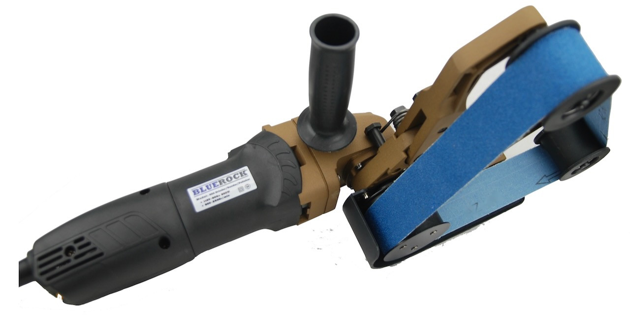 BLUEROCK Model 40A Portable Handheld Pipe Polishing Machine Belt Pipe ...
