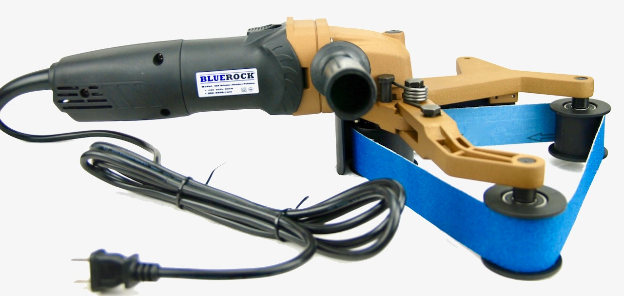 BLUEROCK Model 40A Portable Handheld Pipe Polishing Machine Belt Pipe ...
