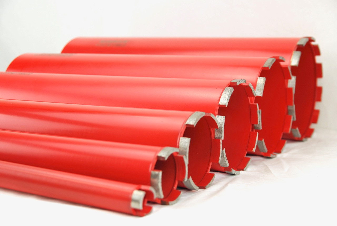BLUEROCK 1" - 6" Diamond WET Coring Bit Set For Concrete Core Drill ...