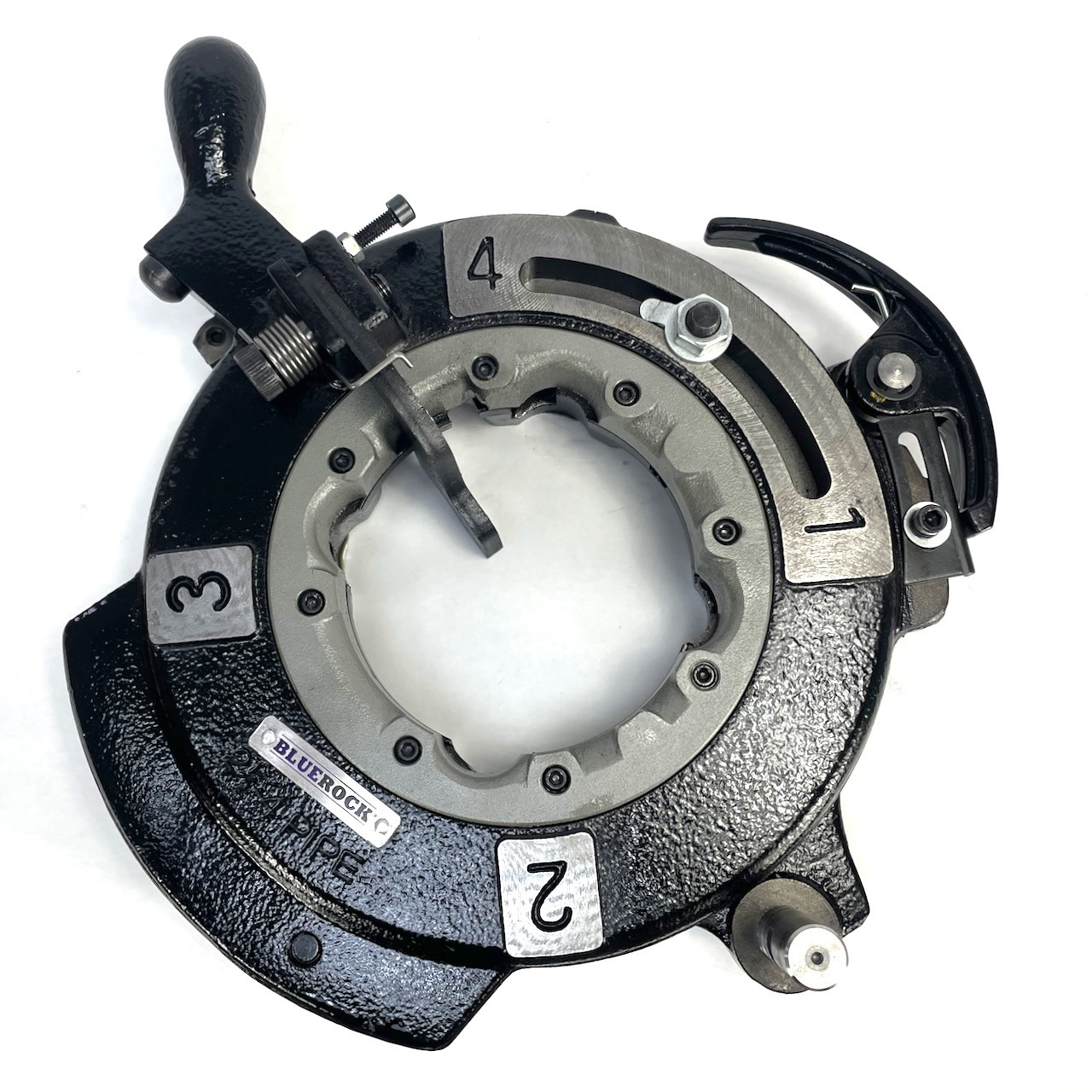 REFURBISHED BLUEROCK 714 2-1/2"-4" Die Head Self Opening RH NPT 26152 ...