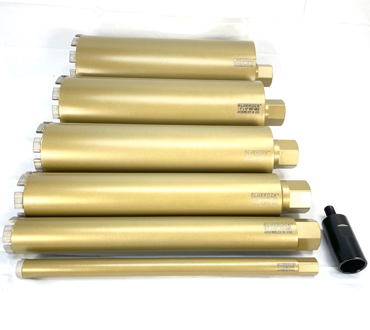 Ultra Premium 1" - 8" Diamond wet Coring Bit Set For Concrete Core ...