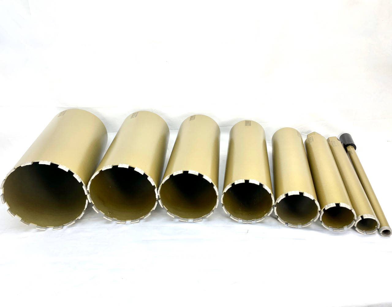 Ultra Premium 1" - 8" Diamond wet Coring Bit Set For Concrete Core ...