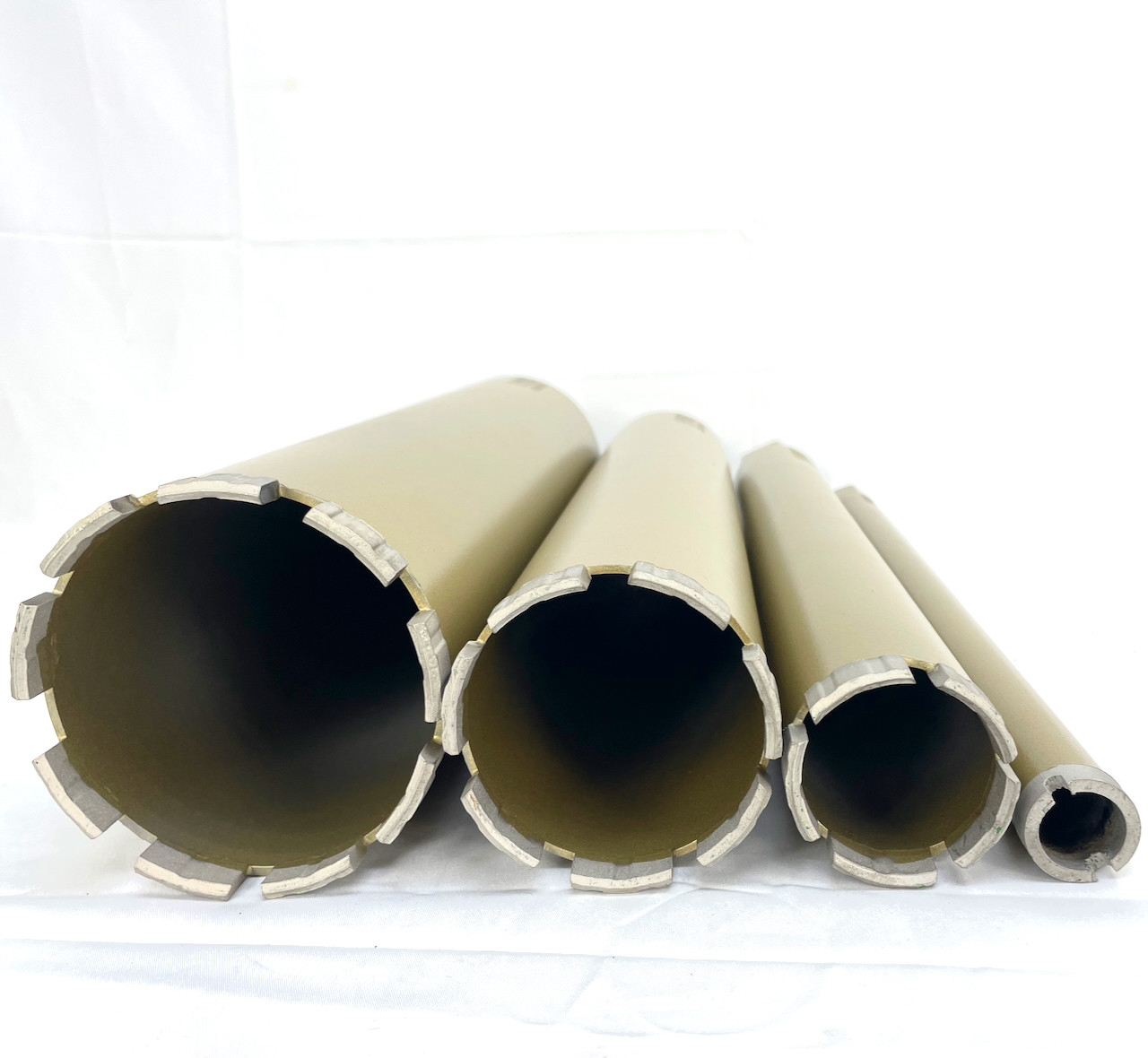 Ultra Premium 1.5" - 4.5" Diamond wet Coring Bit Set For Concrete Core ...