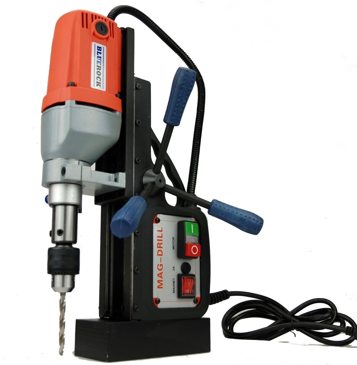 BLUEROCK Red BRM-35A Magnetic Drill Press - Typhoon Mag Drill ...