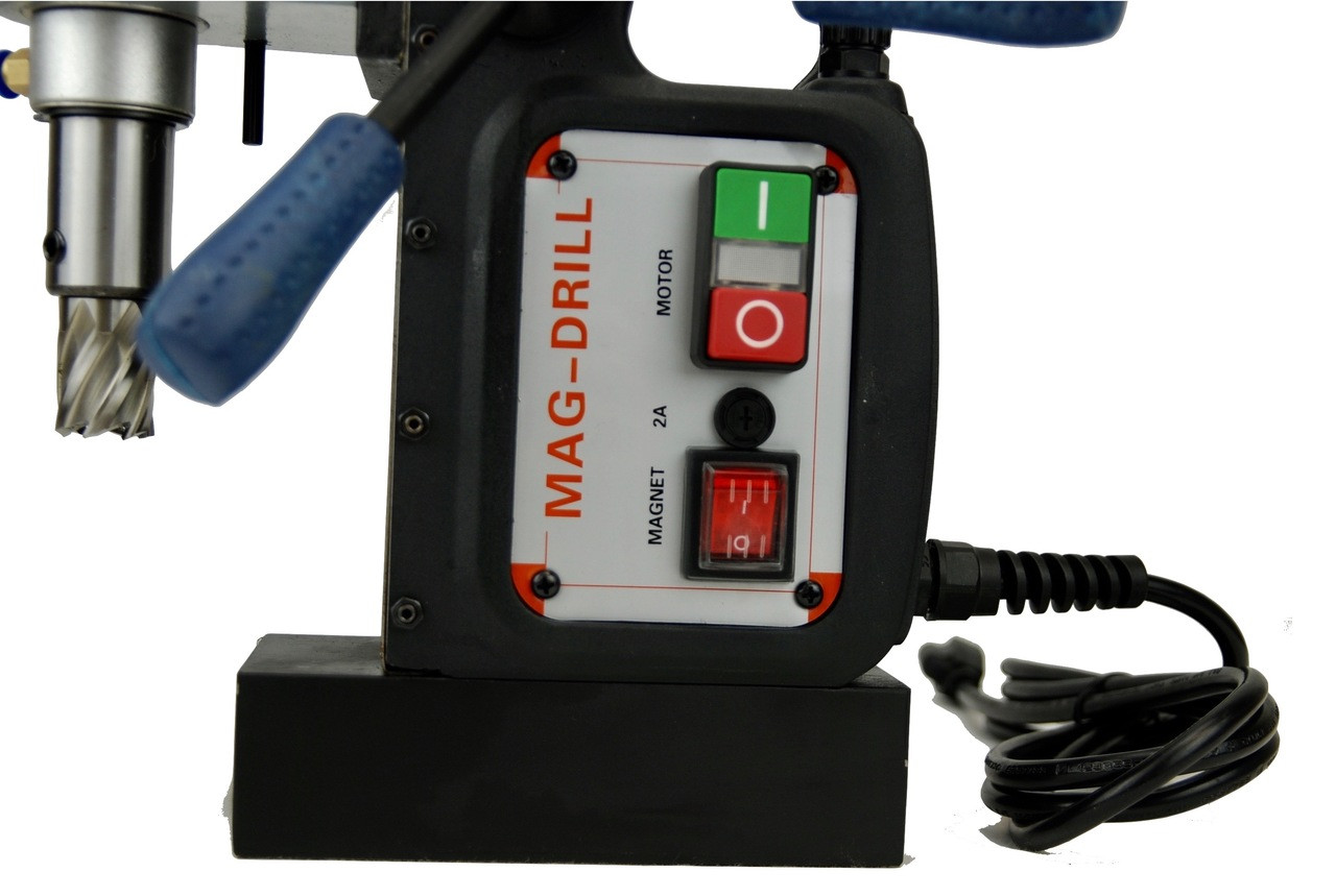 BLUEROCK Black BRM-35A-B Magnetic Drill Press - Typhoon Mag Drill ...