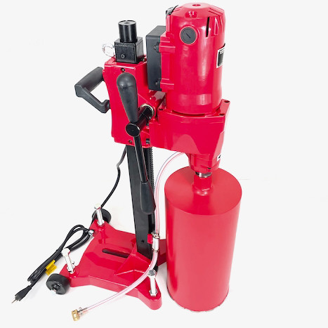 BLUEROCK Model 8Z1RB Concrete Core Drill w/ Rolling Base & 1"- 8 ...
