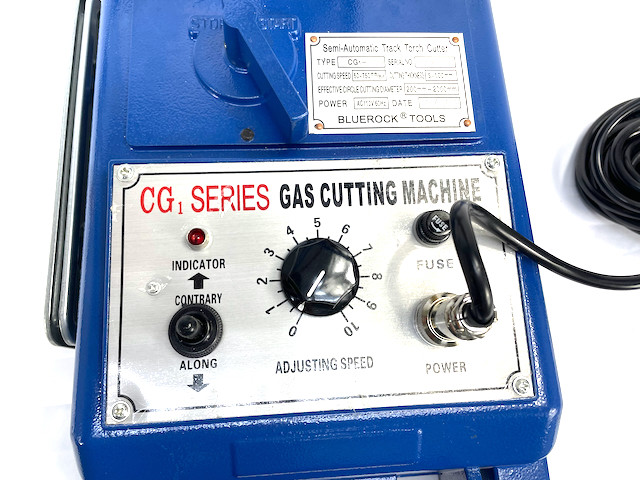 BLUEROCK CG-100 Double Cutting Gas Track Torch Kit - Motorized Burner ...