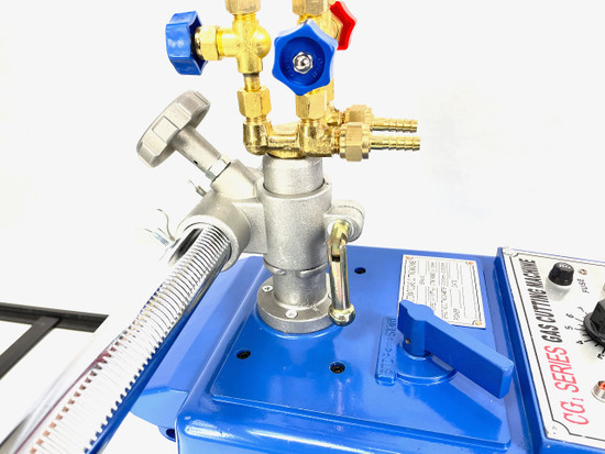 BLUEROCK CG-30 Gas Cutting Track Torch Kit - Motorized Burner Cutter ...