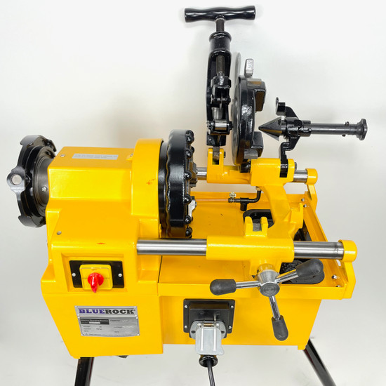 BLUEROCK PTM50-C Electric Motorized Pipe Threader Threading Machine ...