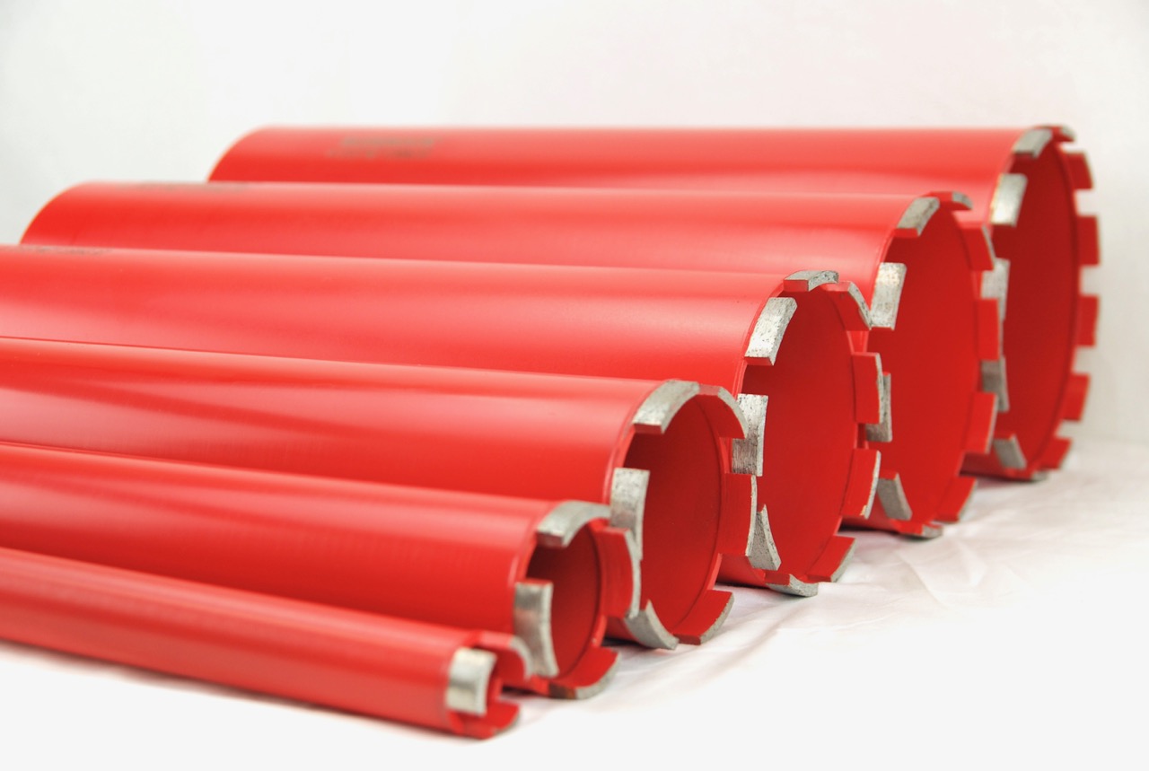 BLUEROCK 1" - 6" Diamond WET Coring Bit Set For Concrete Core Drill ...