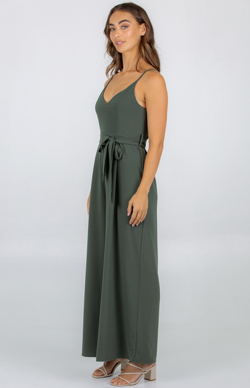 Fifi Jumpsuit - Olive - Suburban Closet