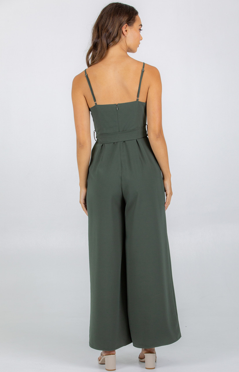 Fifi Jumpsuit - Olive - Suburban Closet