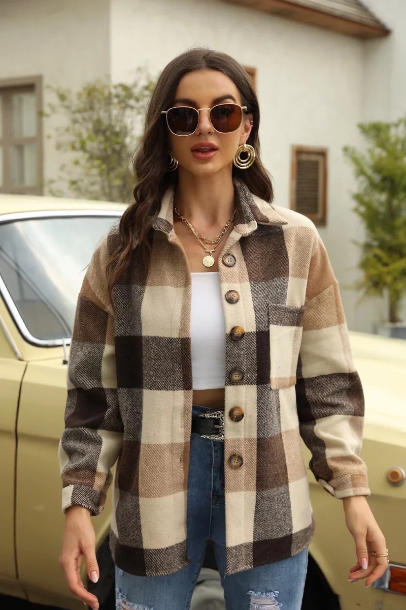 Elanor Shacket - Beige