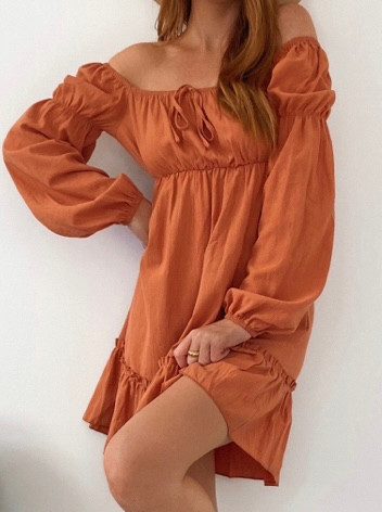 Lee Dress - Rust