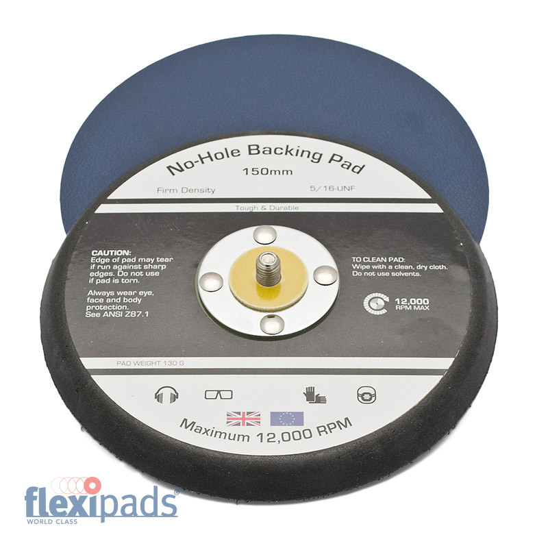 150mm Tough DA Pad PSA 5/16-UNF - Flexipads