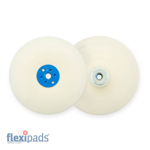 180mm 5/8 Thread Angle Grinder pad Medium Flexibility - Flexipads