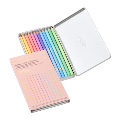 Holbein Artists Colored Pencils Set of 12, Pastel